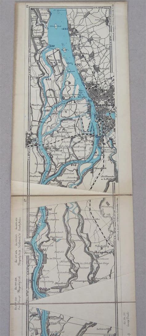 Stromkarte Der Elbe Labe Vltava Mapa Mapy Aukro