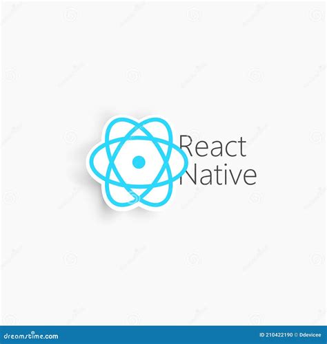 React Molecular Physics Neutron Atom Artwork Symbol Design Dynamic Curve Colorfull 3d Style