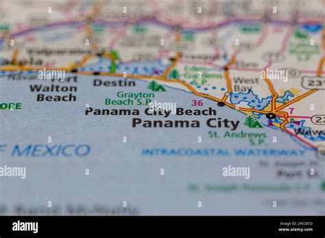 Panama City Beach Florida Map