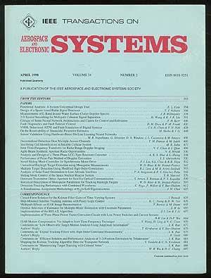 Ieee Transactions Aerospace Electronic Systems Iberlibro