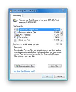 Disk Cleanup For C Drive IT Connect