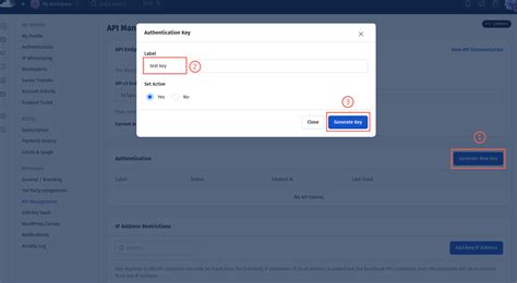 Generating Api Keys And Enabling Api Access Runcloud Docs