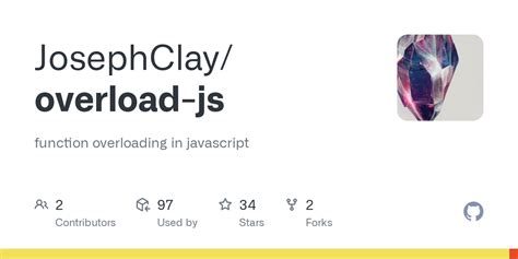 Github Josephclayoverload Js Function Overloading In Javascript