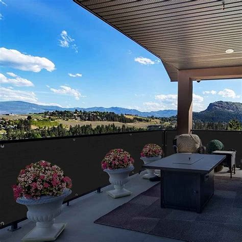 Заштитна ограда за приватност на балкон Mkmarket