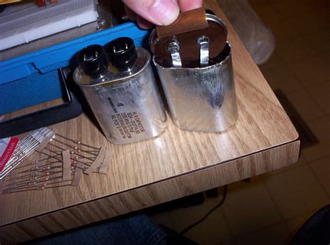 How To Remove The Bleeder Resistor In Microwave Capacitors 5 Steps