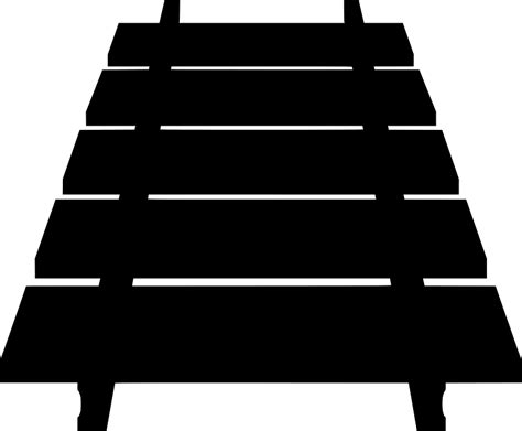 Train Track Free Vector Silhouettes On