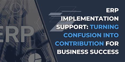 Erp Implementation Support Turning Confusion Into Contribution For