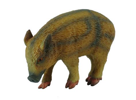 اسباب بازی فقط توی توی Toy Toy بچه خوک وحشی در حال خوردن