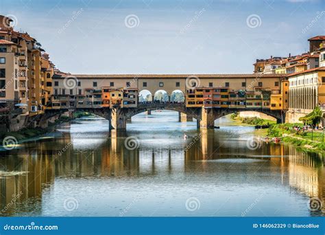 Ponte Vecchio Bridge In Florence Italy Stock Image Image Of
