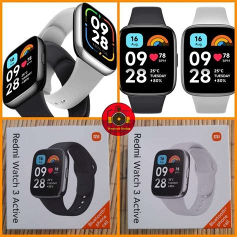 Jual Smartwatch Mi Redmi Watch 3 Active Watch3 Bluetooth Call Jam Pintar Di Seller Graha Premier