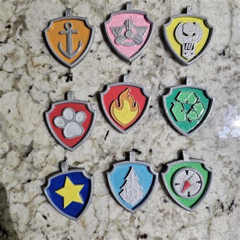 Paw Patrol Badges Shirt Etsy