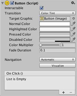 Unity Manual Button