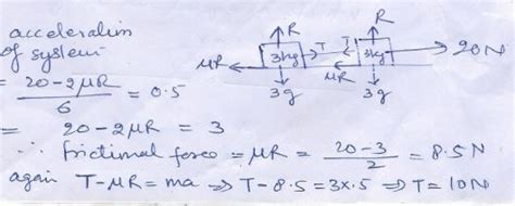 friction numericals nootan solutions class 11 isc physics icsehelp