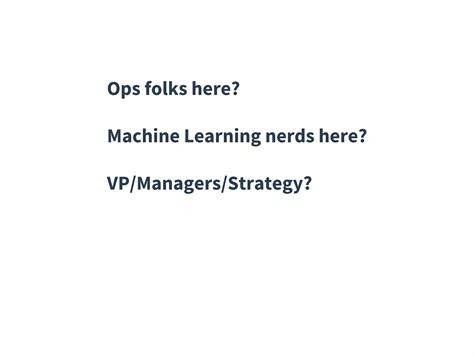 Serverless Machine Learning Operations Ppt