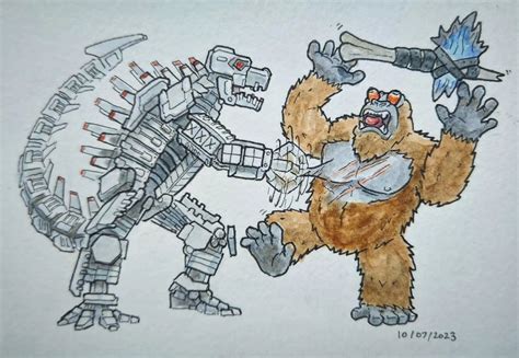 How To Draw Mechagodzilla