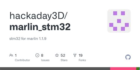 Github Hackaday3dmarlinstm32 Stm32 For Marlin 119