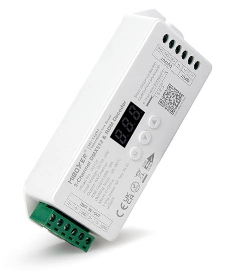 D CX Channel Constant Voltage DMX RDM Decoder MiBoxer