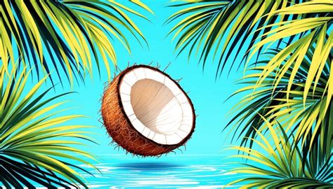 Free Tropical Coconut Float Image Tropical Coconut Palm Download