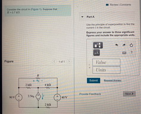 Solved A Review Constants Consider The Circuit In Figure Chegg