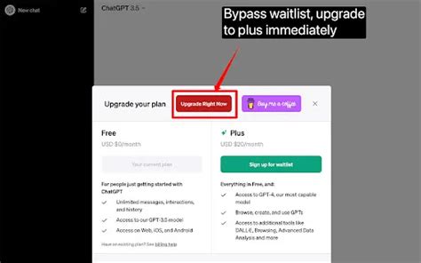 Chatgpt Plus Waitlist Skipper Bypass Subscription Queue Creatiai