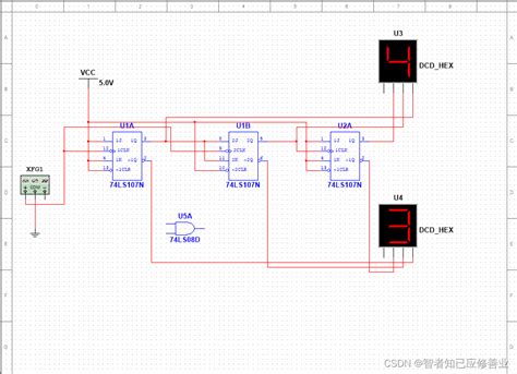 【multisim仿真d触发器组成加减法异步同步0 7和7 0显示】2022 4 22 multisim计数器如何同时加减 csdn博客