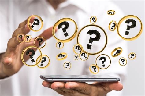 Premium Photo Solving Problem With Digital Question Marks D Rendering
