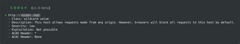 GitHub S Md V Corsy CORS Misconfiguration Scanner