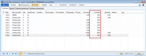 Abhijeet Heles The Ax Effect Inventory Counting Journal In Ax 2012 R3