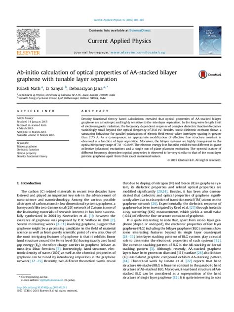 Pdf Ab Initio Calculation Of The Optical Properties Of Surfaces