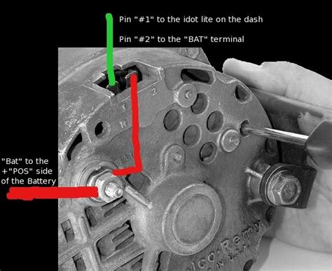 Gm 1 Wire Alternator Diagram