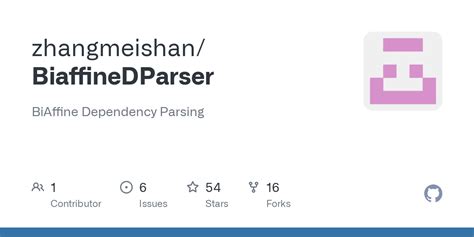 GitHub Zhangmeishan BiaffineDParser BiAffine Dependency Parsing