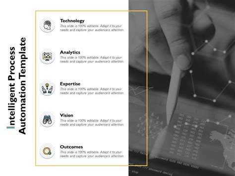 Intelligent Process Automation Template Technology Ppt Powerpoint Presentation File Icon