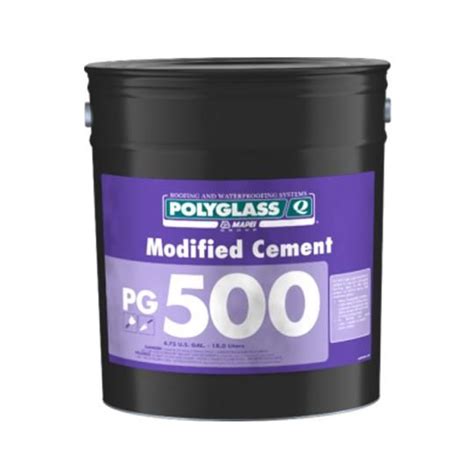 Pg 500 Modified Cement Colonial Roofing