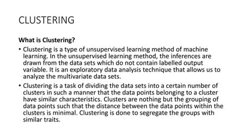 Clustering And Distance Metricspptx