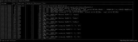 Binlog的基本介绍和操作 Csdn博客