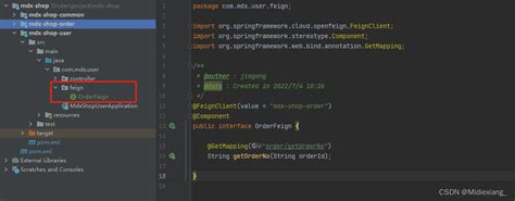 Springcloud Alibaba微服务 Openfeign的使用（保姆级）springcloud Alibaba Openfeign Csdn博客