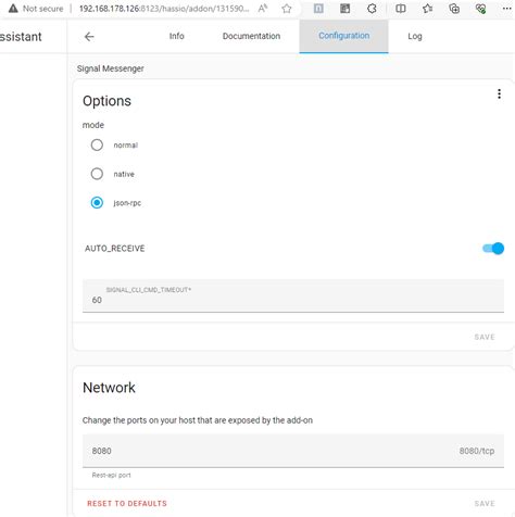 Unable To Receive Messages Using Signal Messenger Addon Node Red