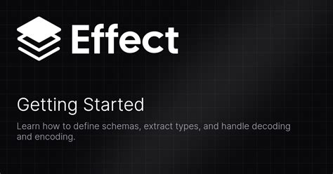 Getting Started Effect Documentation