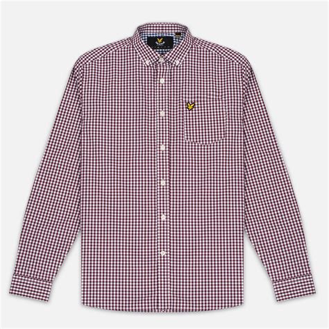 Мужская рубашка Lyle & Scott Gingham, LW401V-477