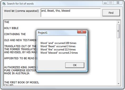 Search A Textbox For Any Of The Given Strings Vbforums