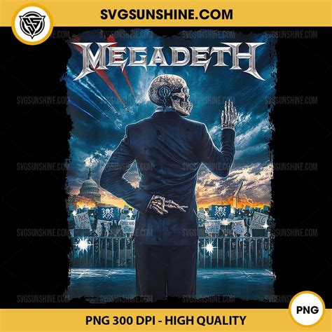 Megadeth Png Vic Rattlehead Png Metal Band Megadeth Png Vector Clipart