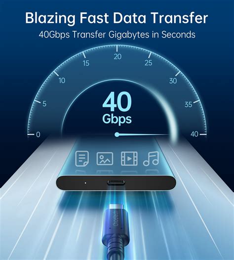 USB C To USB C Cable USB IF Certified USB 4 0 Gen 3 Cable 2 6ft Supports 8K 60Hz 100W Power