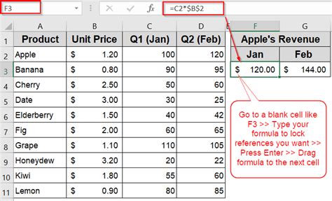 4 Useful Examples Of Mixed Cell Reference In Excel Excel Insider