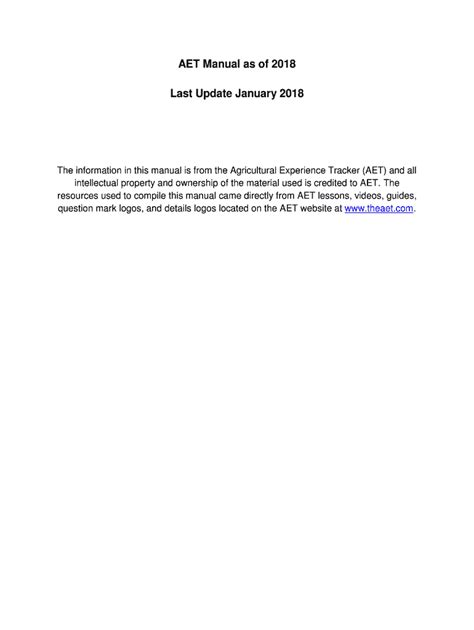 Fillable Online The Aet Fax Email Print Pdffiller