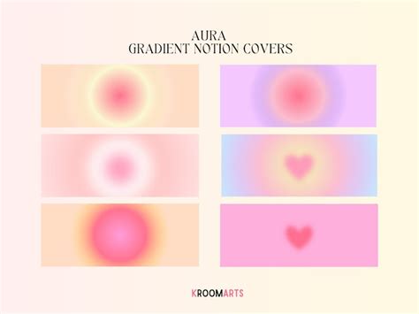 Notion Covers Pack Aura Gradient Notion Covers Editable Notion Covers