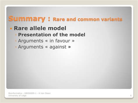 Ppt Rare And Common Variants Twenty Arguments G Gibson Powerpoint