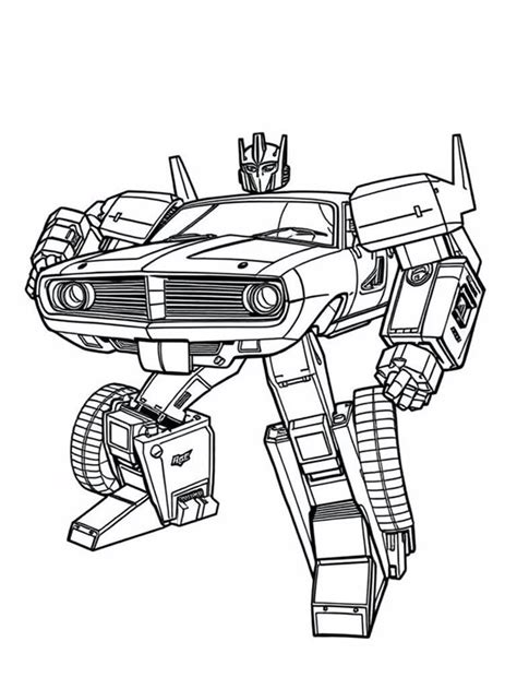 12 Free Transformers Car Coloring Pages To Download Now