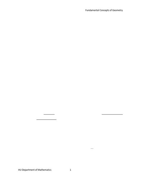 Euclidean Plane Geometry 1 Pdf Line Geometry Geometry