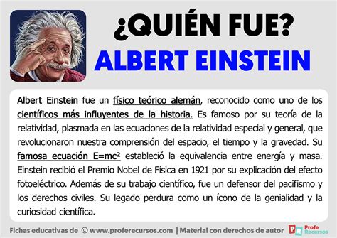 ¿quién Fue Albert Einstein