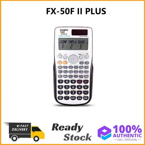 Original Casio Fx 50f Ii Plus Engineering Programming Calculator